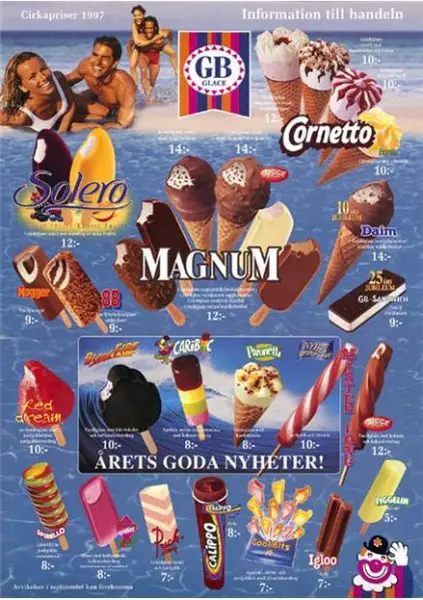 GB Glassen från 1990 och framåt - Kommer du ihåg