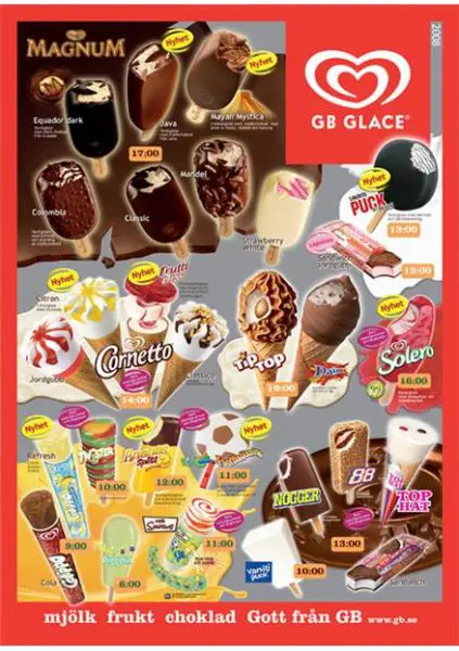 GB Glassen från 1990 och framåt - Kommer du ihåg